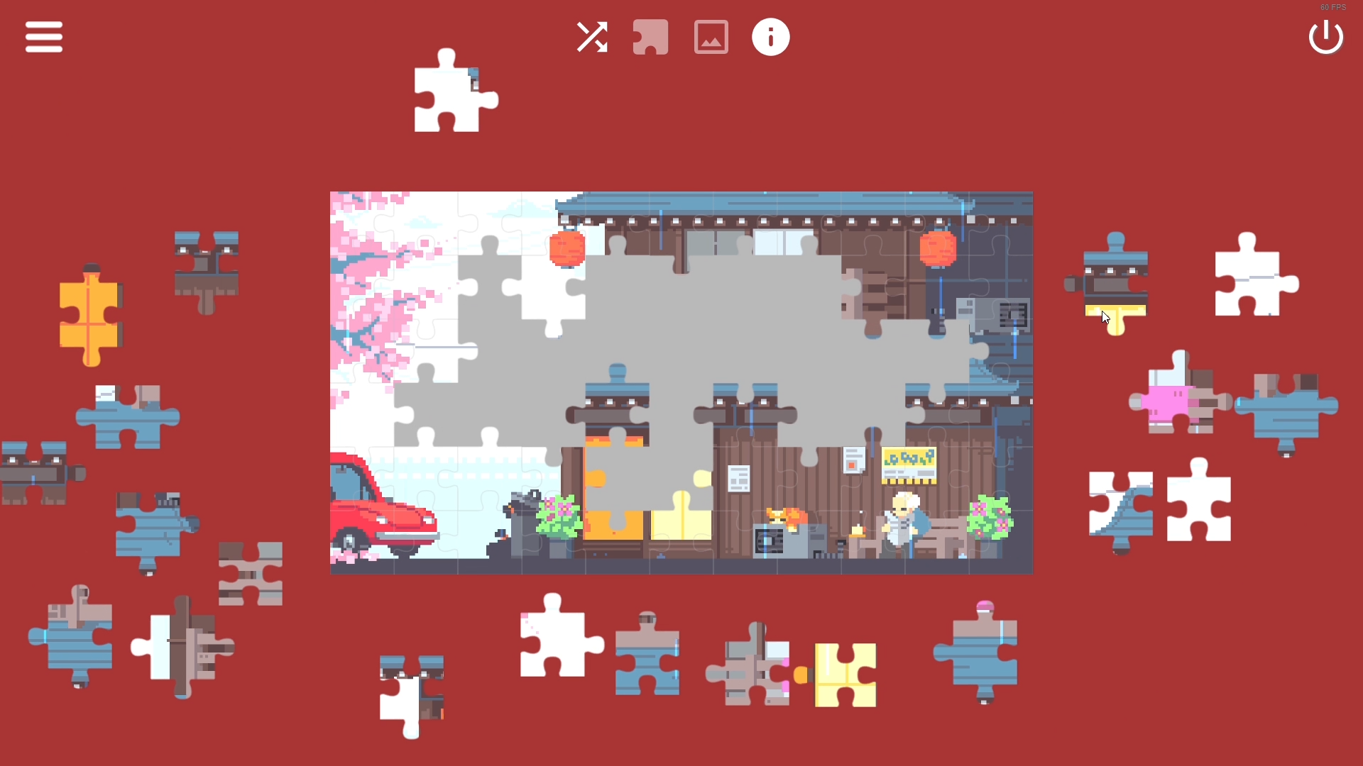 Daylife in Japan - Pixel Art Jigsaw Puzzle | 立刻购买并下载 - Epic游戏商城