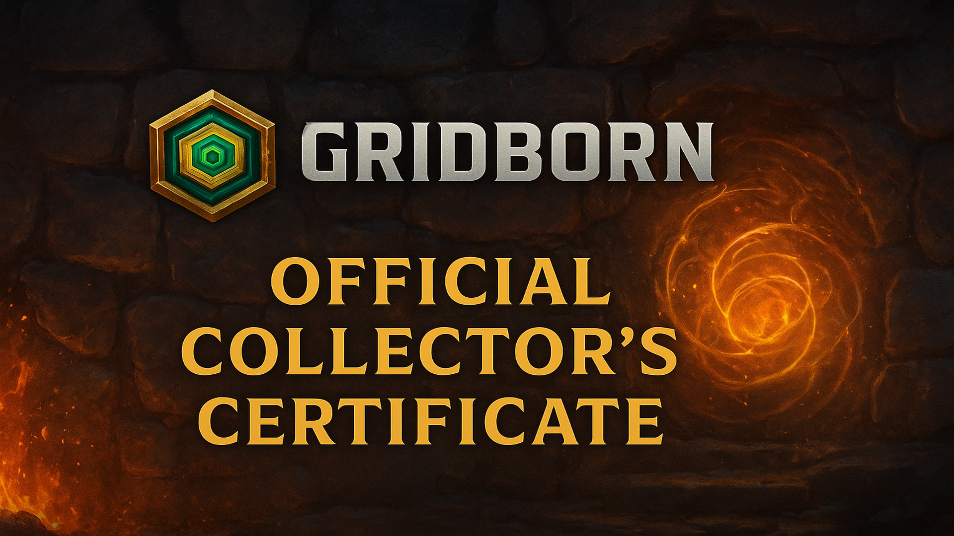 OFFICIAL COLLECTORS CERTIFICATE - Epic Games Store