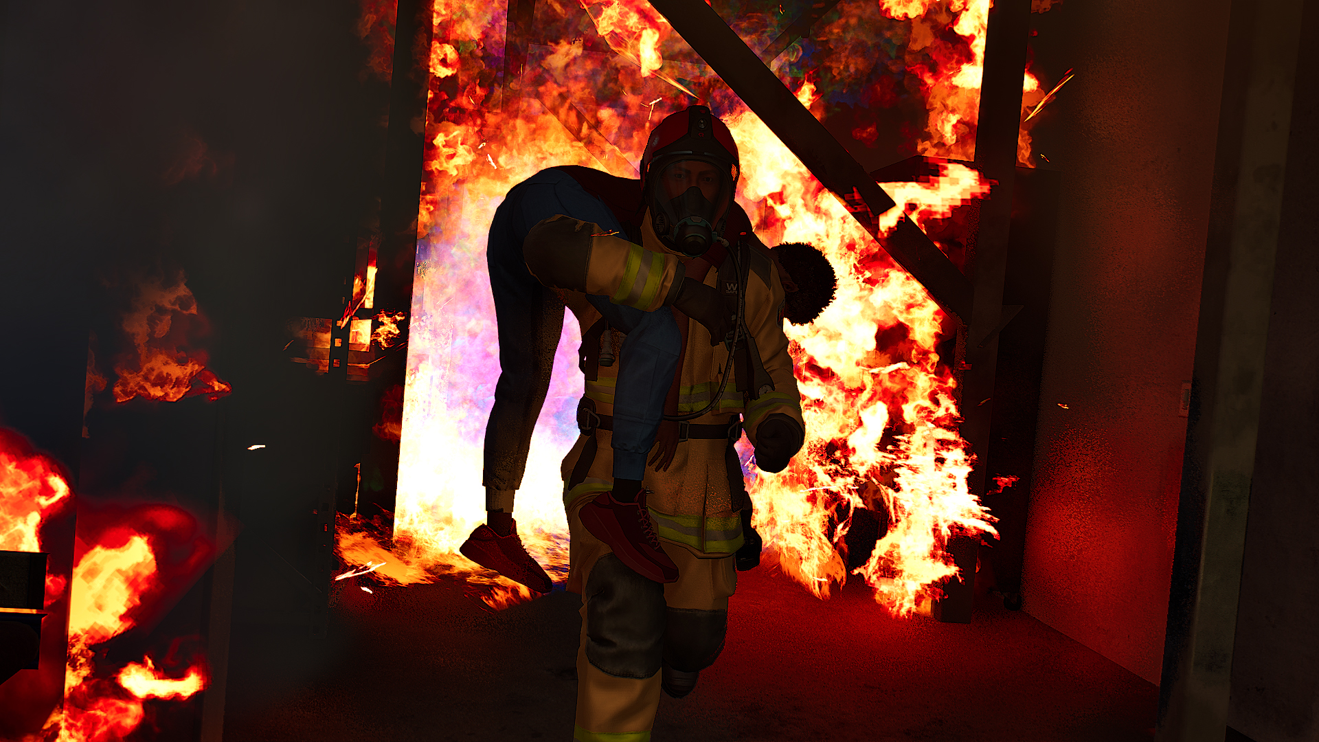 Firefighting Simulator: Ignite - Rosenbauer HEROS Titan DLC bientôt sur ...