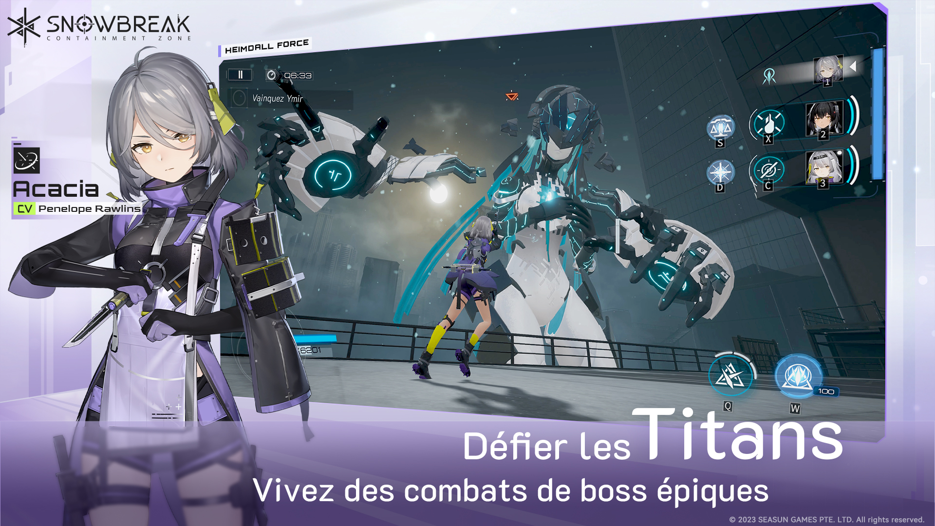 Snowbreak Containment Zone bientôt sur l'Epic Games Store