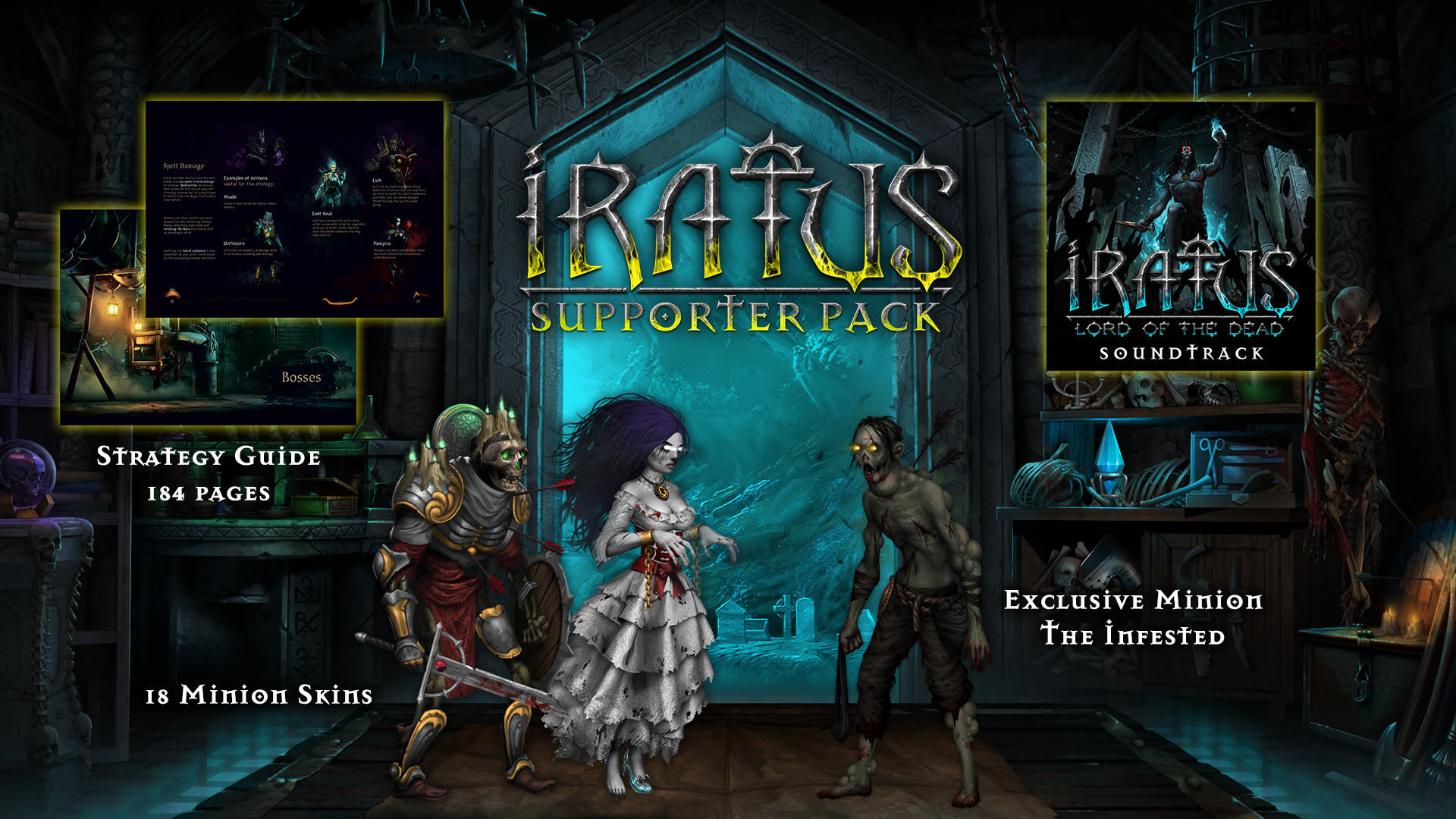 Iratus: Lord of the Dead - Supporter Pack - Epic Games Store