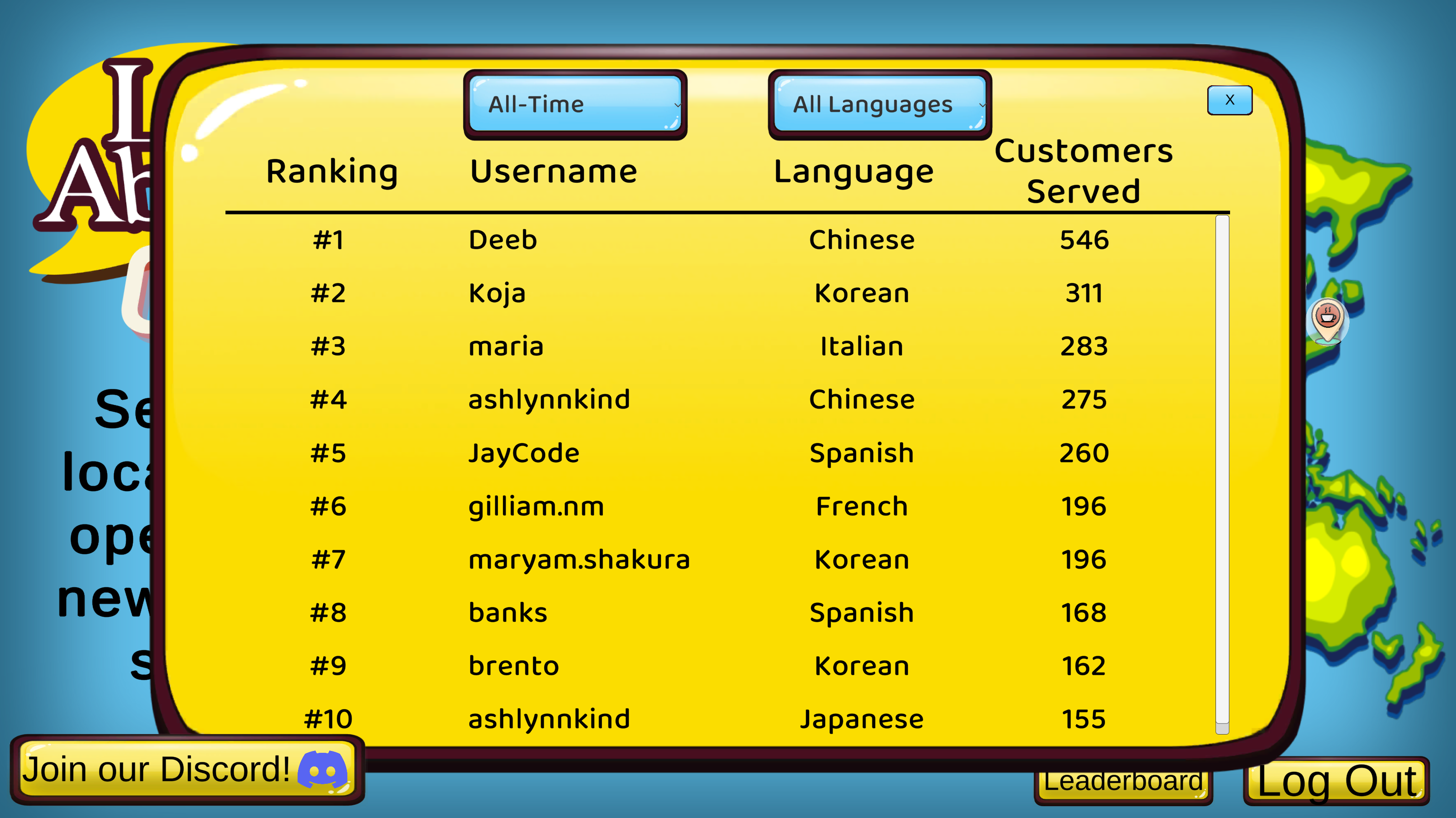 Lost Abroad Cafe - A Language Learning Management | Download and Buy Today - Epic Games Store