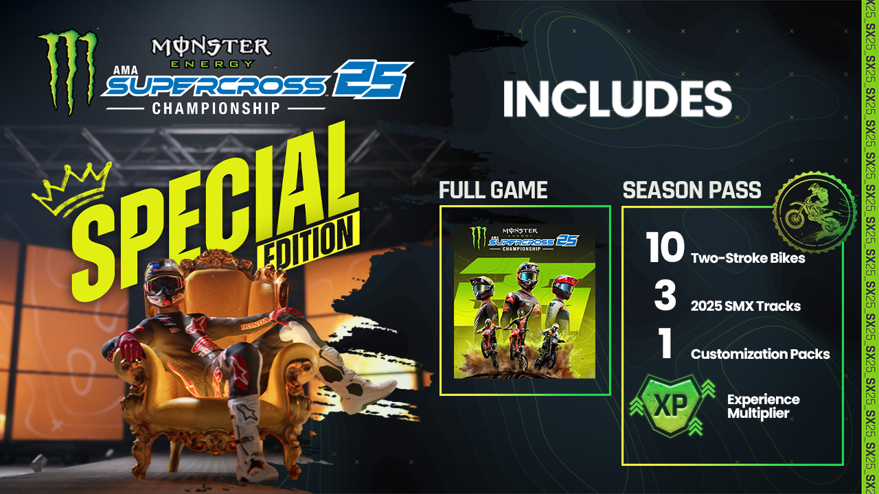 Monster Energy Supercross 25 - Special Edition | Tải về và Mua ngay hôm ...