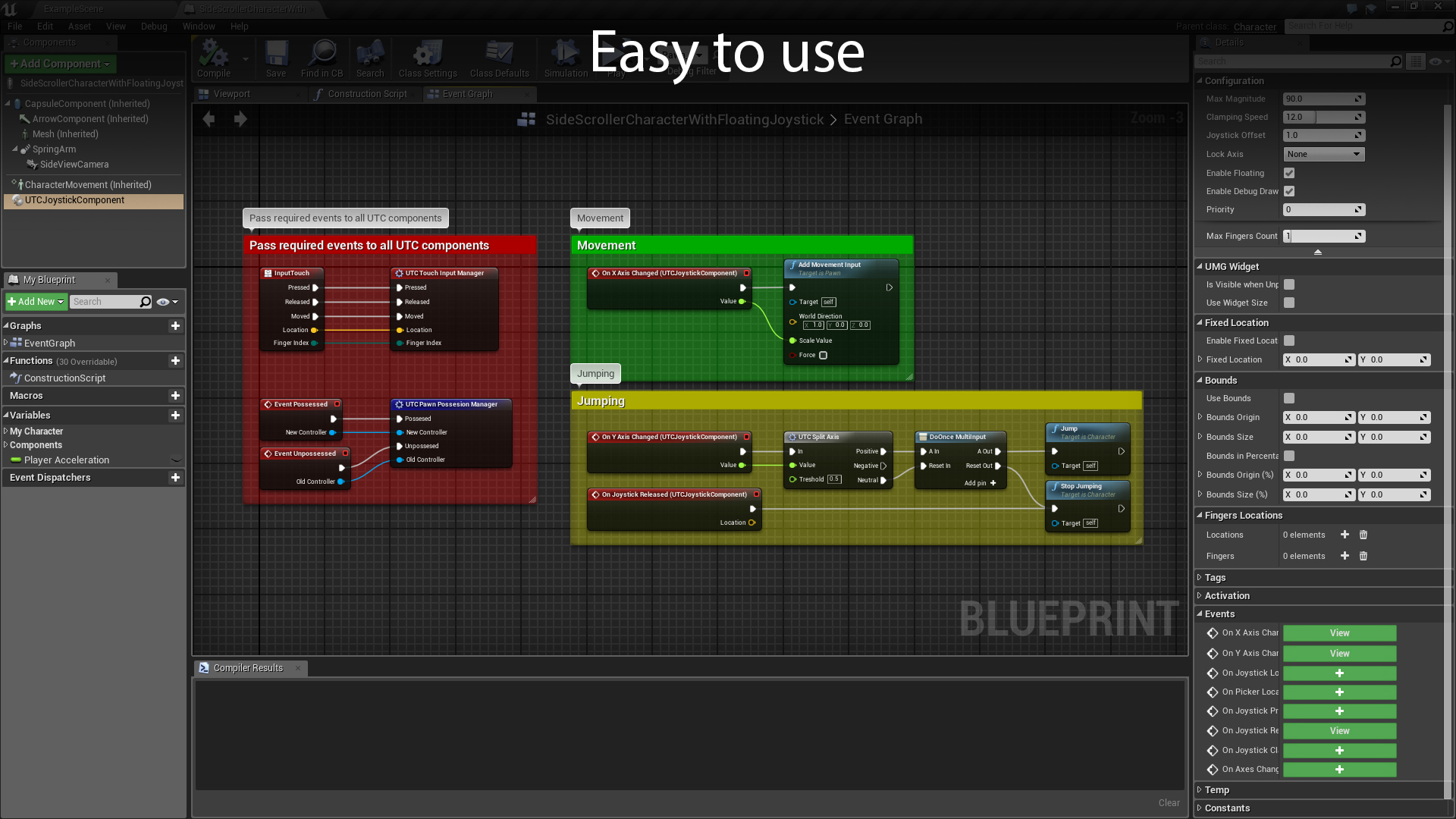 Ultimate Touch Components by Neo Wave Games in Blueprints - UE4 Marketplace