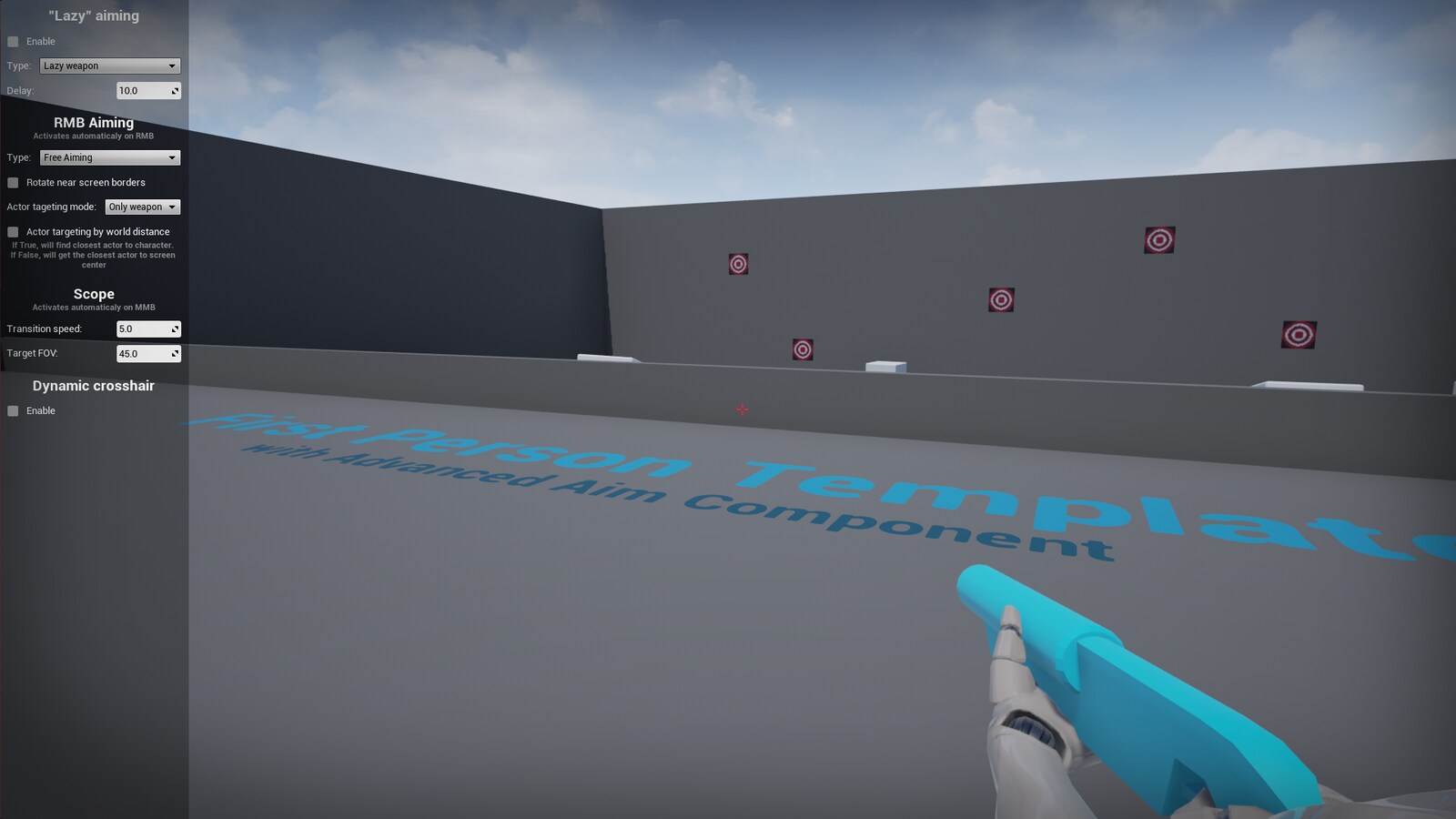 Advanced Aim Component in Blueprints - UE Marketplace