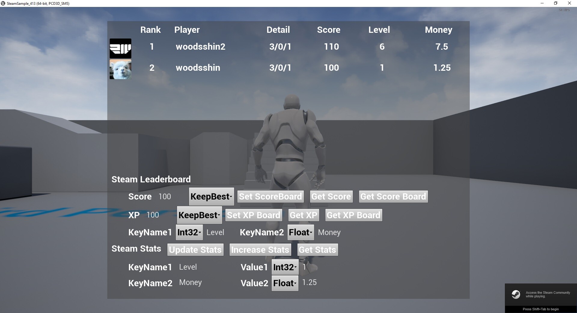 AdvancedSteam Plugin in Code Plugins - UE Marketplace