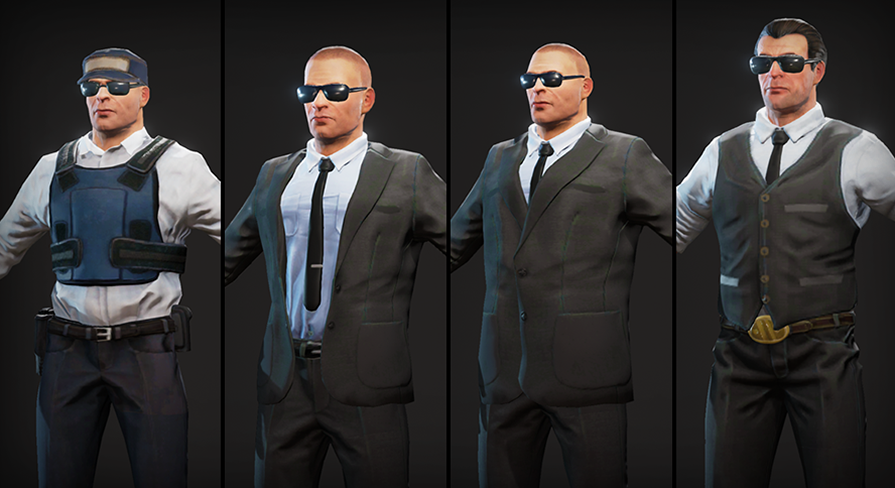Agents Characters Pack in Characters - UE Marketplace