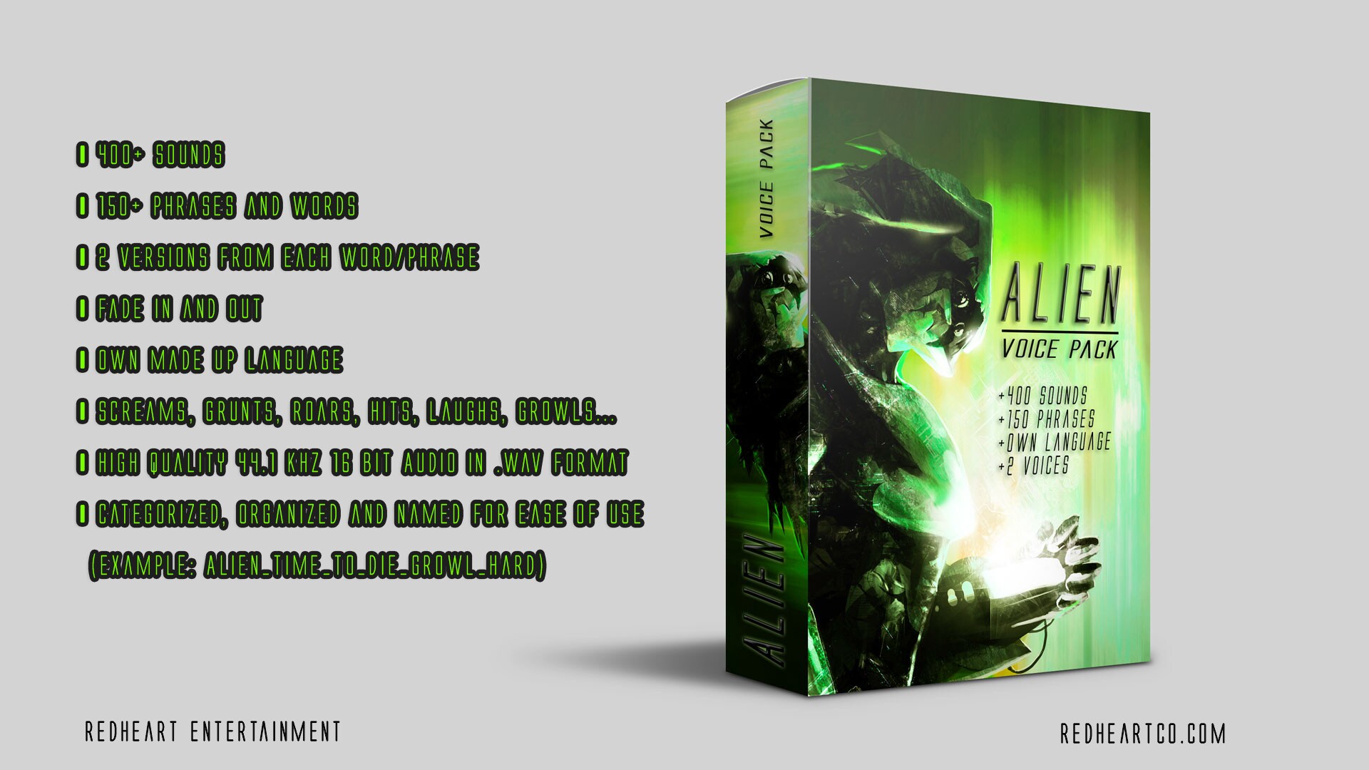 Alien Voice Pack in Sound Effects - UE Marketplace
