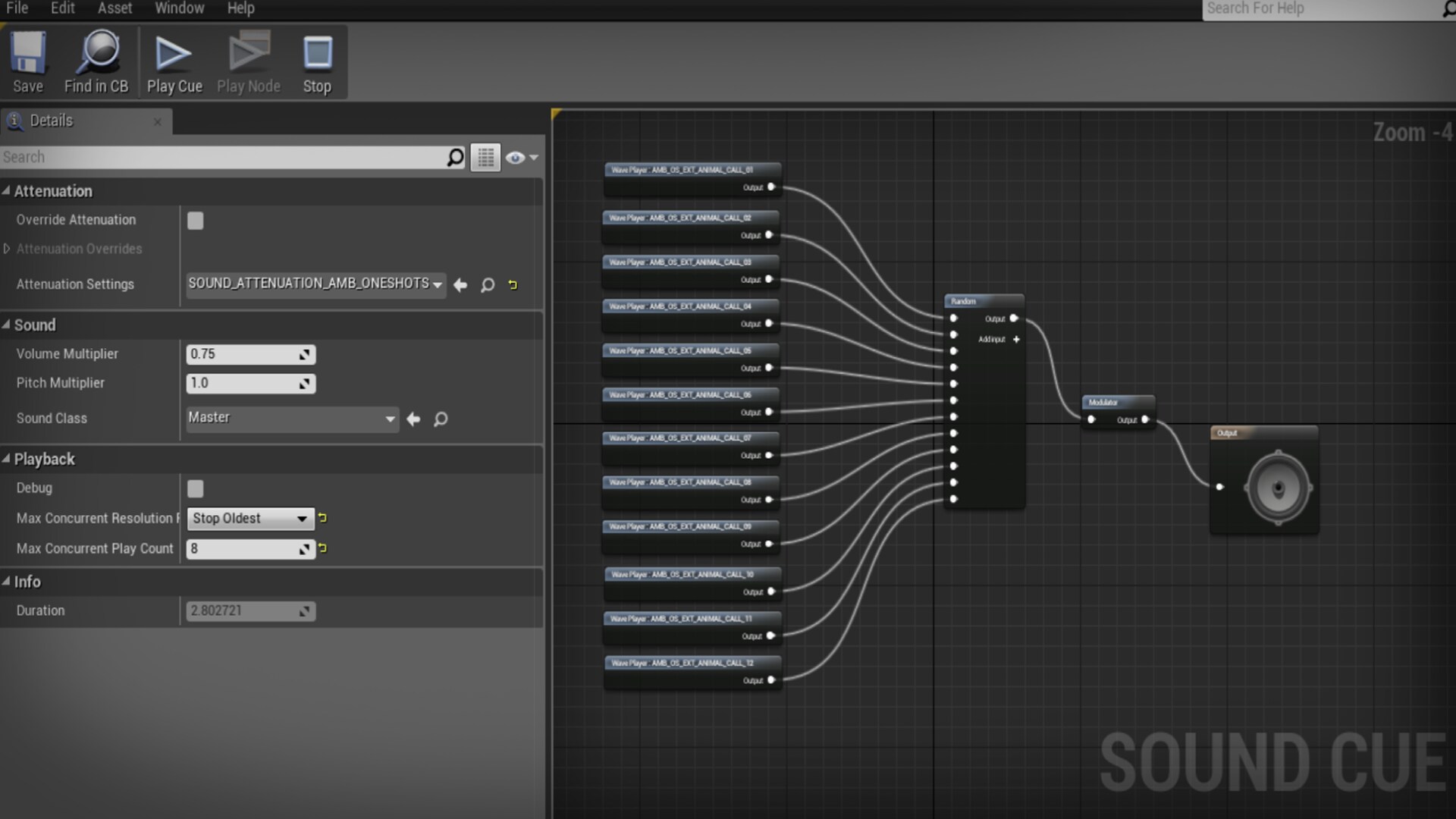 Environment Loops & One­shots in Sound Effects - UE Marketplace