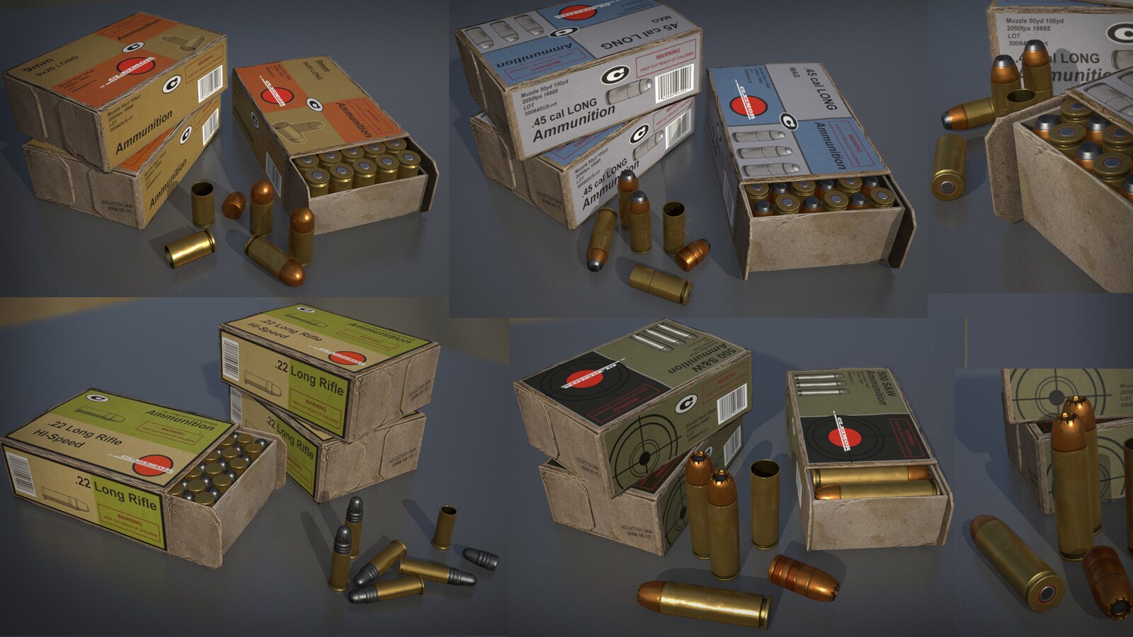 Ammo Set in Props - UE Marketplace