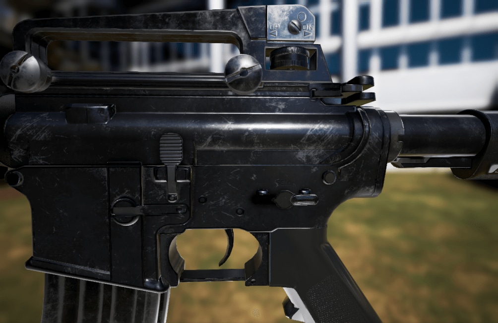 Animated M4A1 in Weapons - UE Marketplace