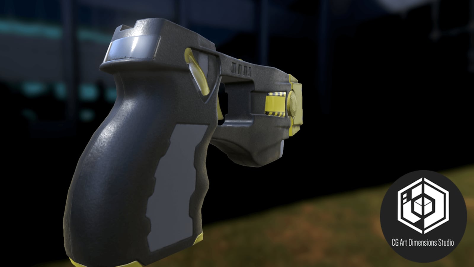 Animated Taser by CG Art Dimensions Studio in Weapons - UE4 Marketplace