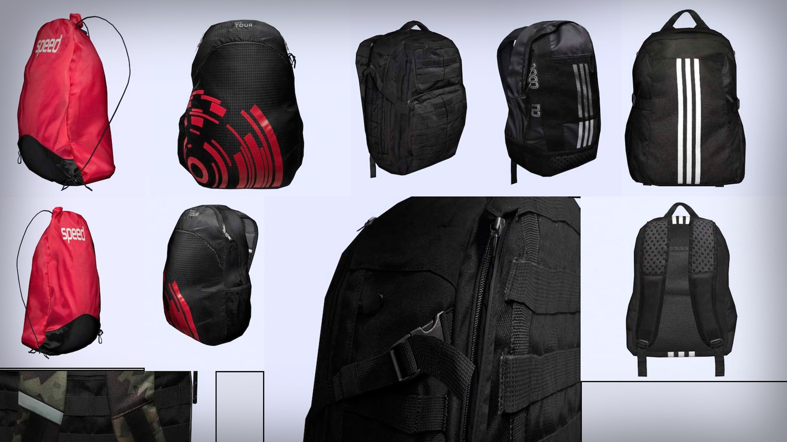 Backpacks in Props - UE Marketplace