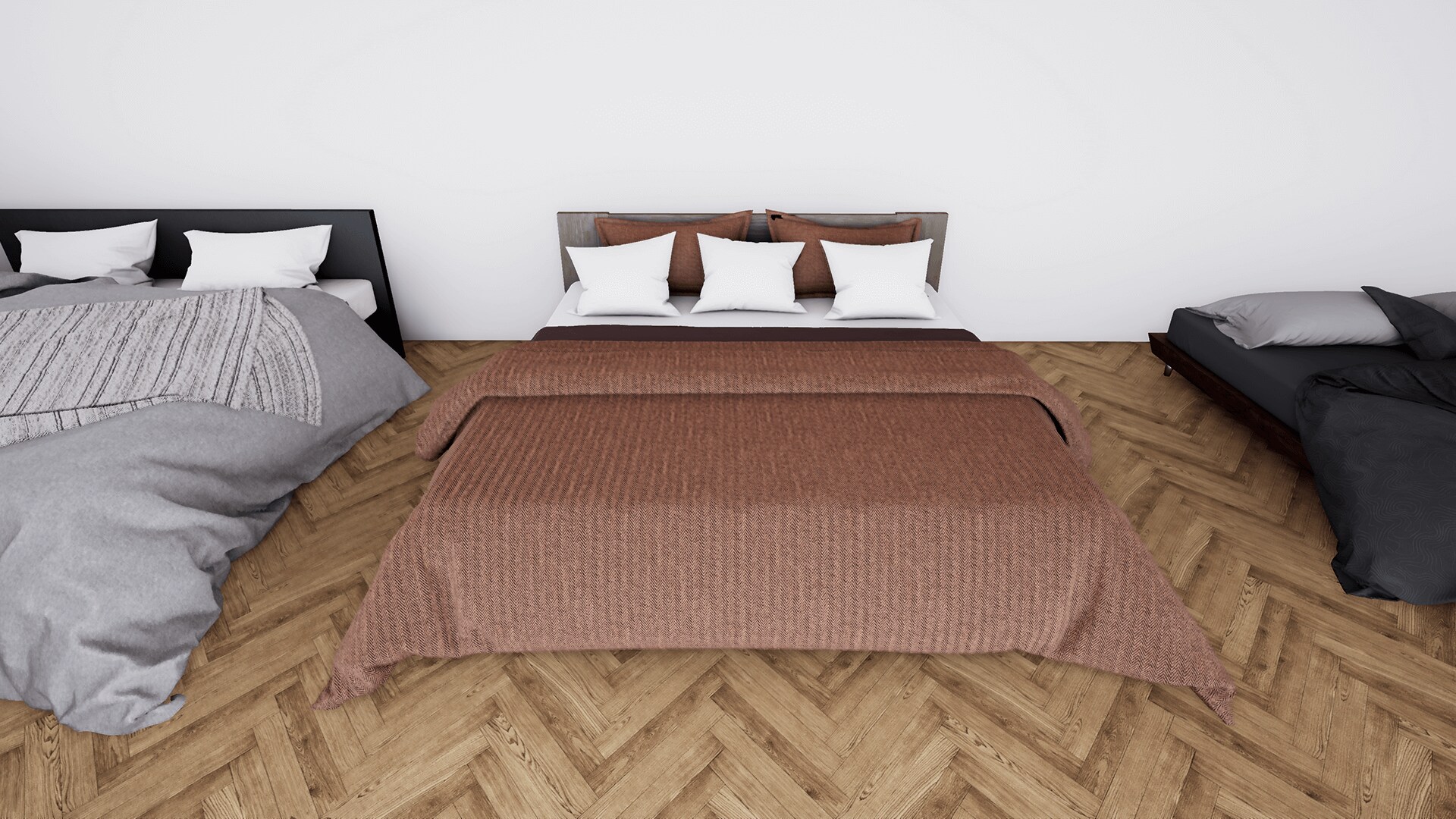 Six HighPoly Beds in Architectural Visualization - UE Marketplace