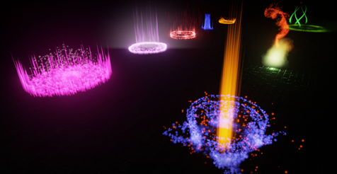 Vector Field Magic Effects in Visual Effects - UE Marketplace