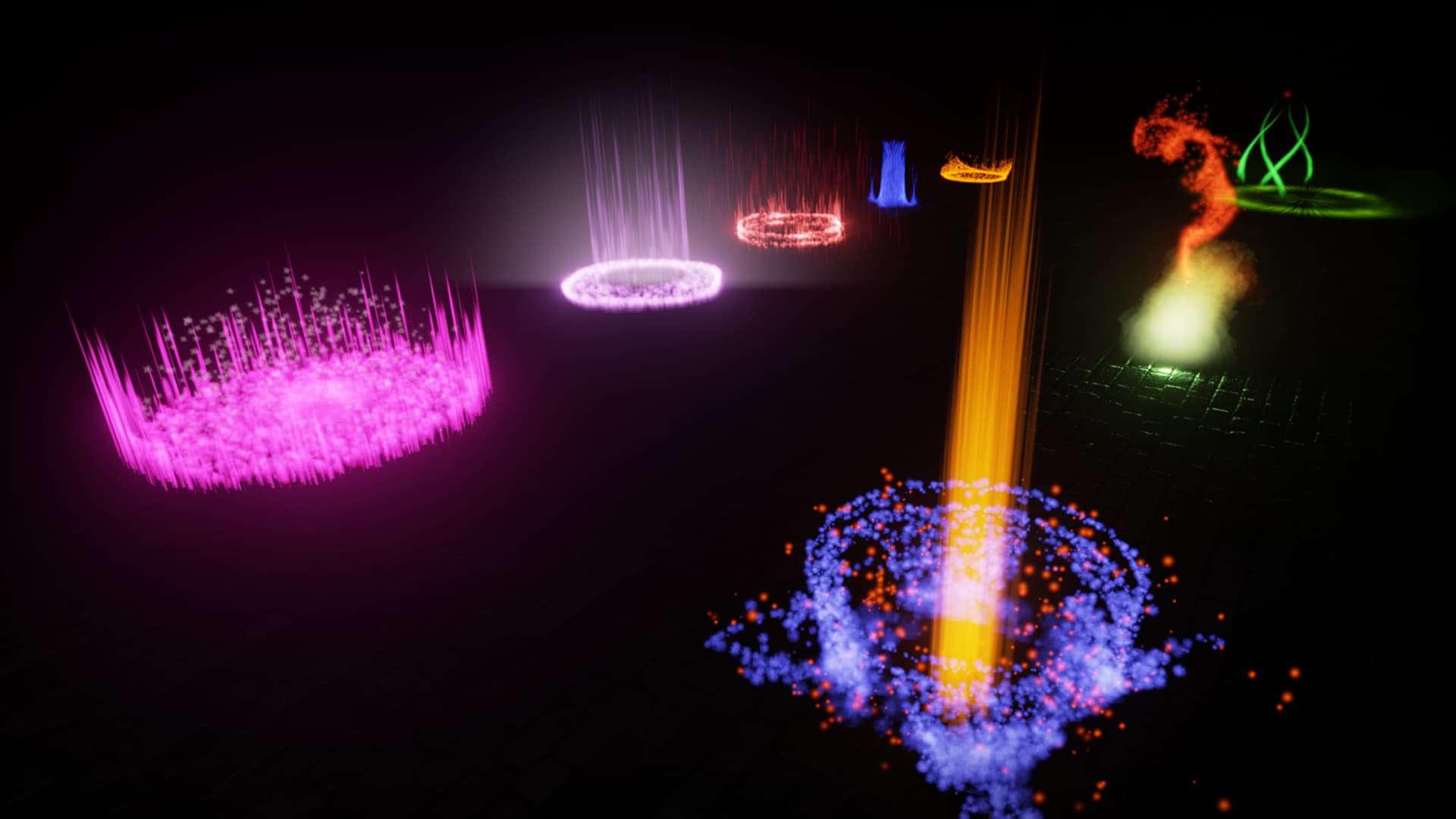 Vector Field Magic Effects in Visual Effects - UE Marketplace