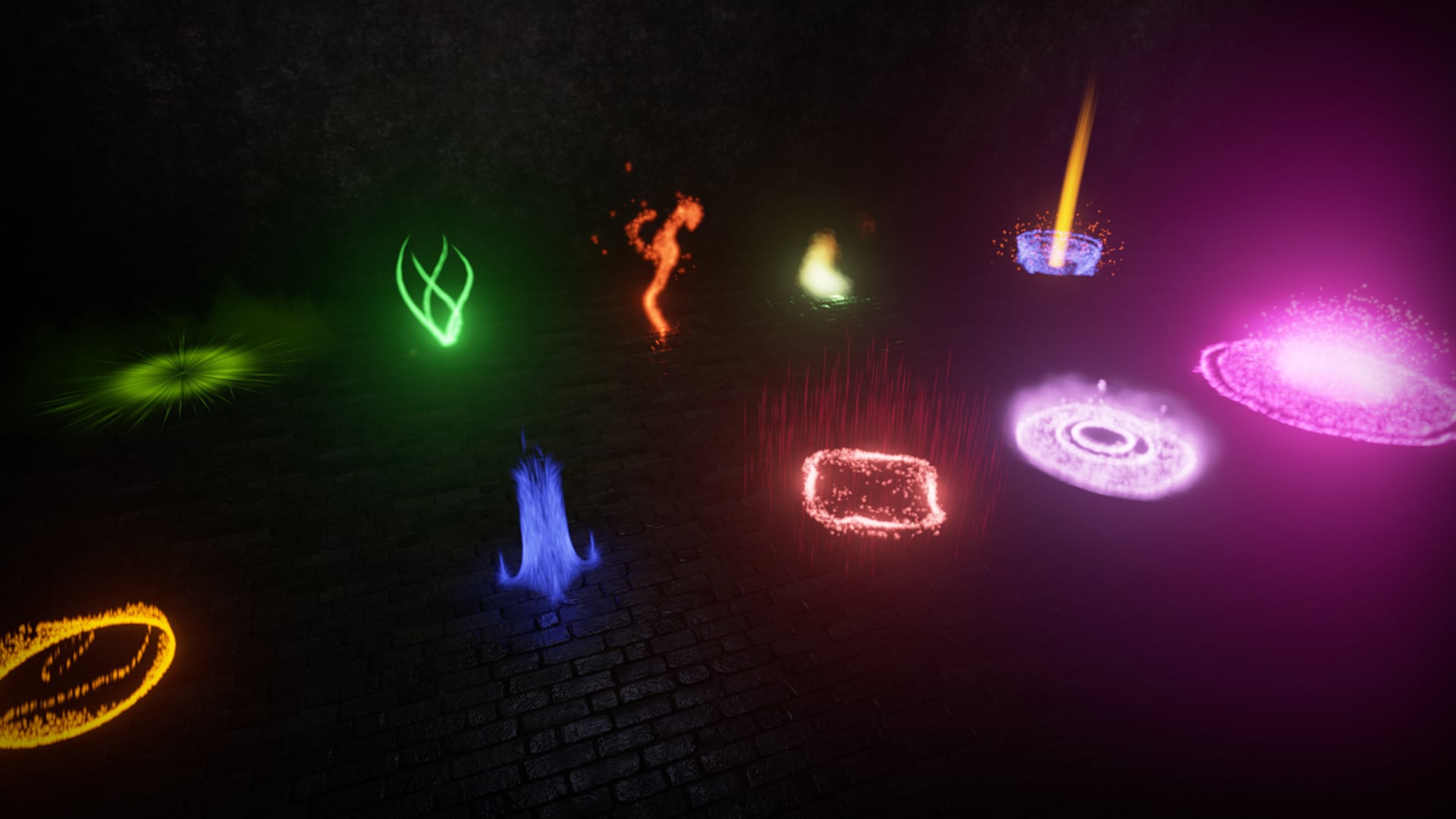 Vector Field Magic Effects in Visual Effects - UE Marketplace