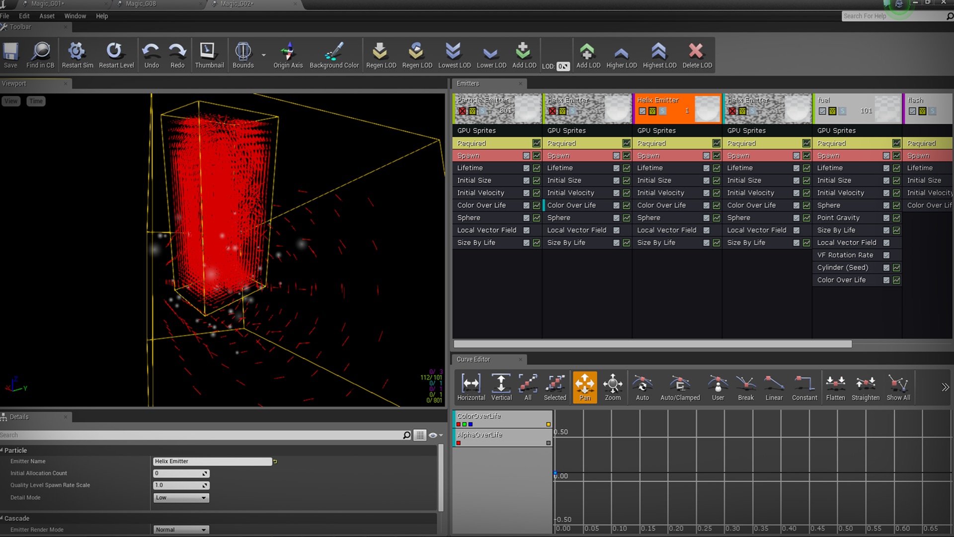 Vector Field Magic Effects in Visual Effects - UE Marketplace