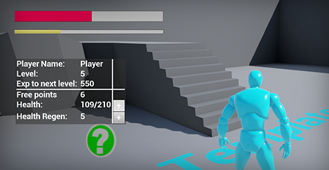 Character Attribute System：ブループリント - UE マーケットプレイス