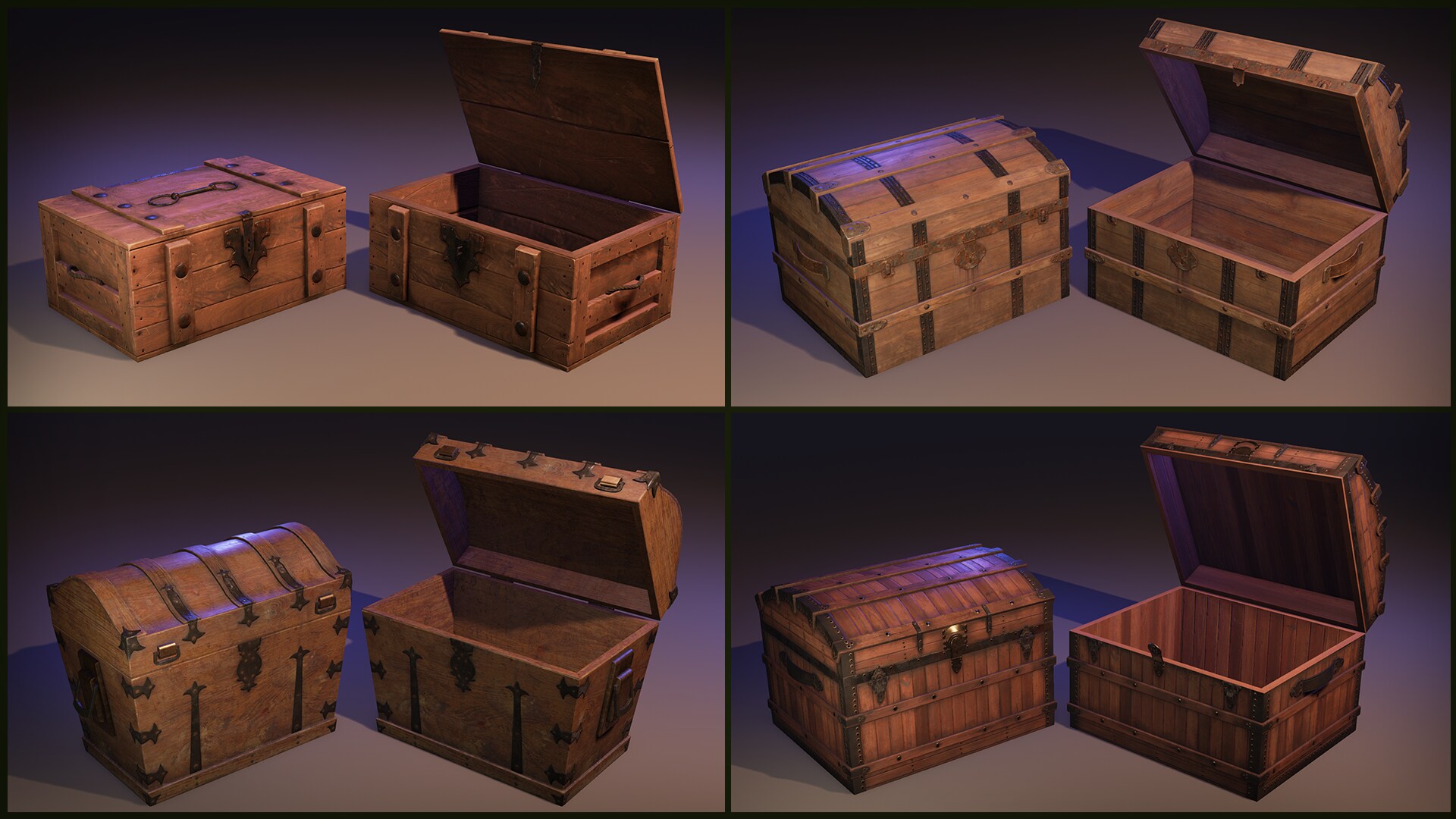 Animated Chests Pack, 카테고리 소품 - UE 마켓플레이스