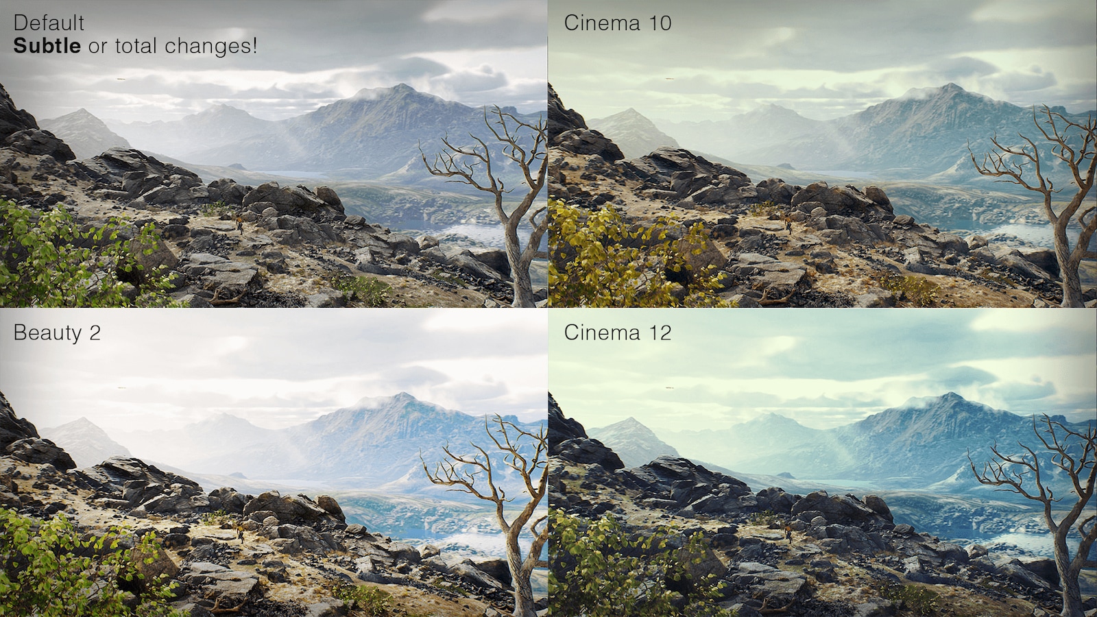 Cinema Color Grading Pack in Visual Effects - UE Marketplace