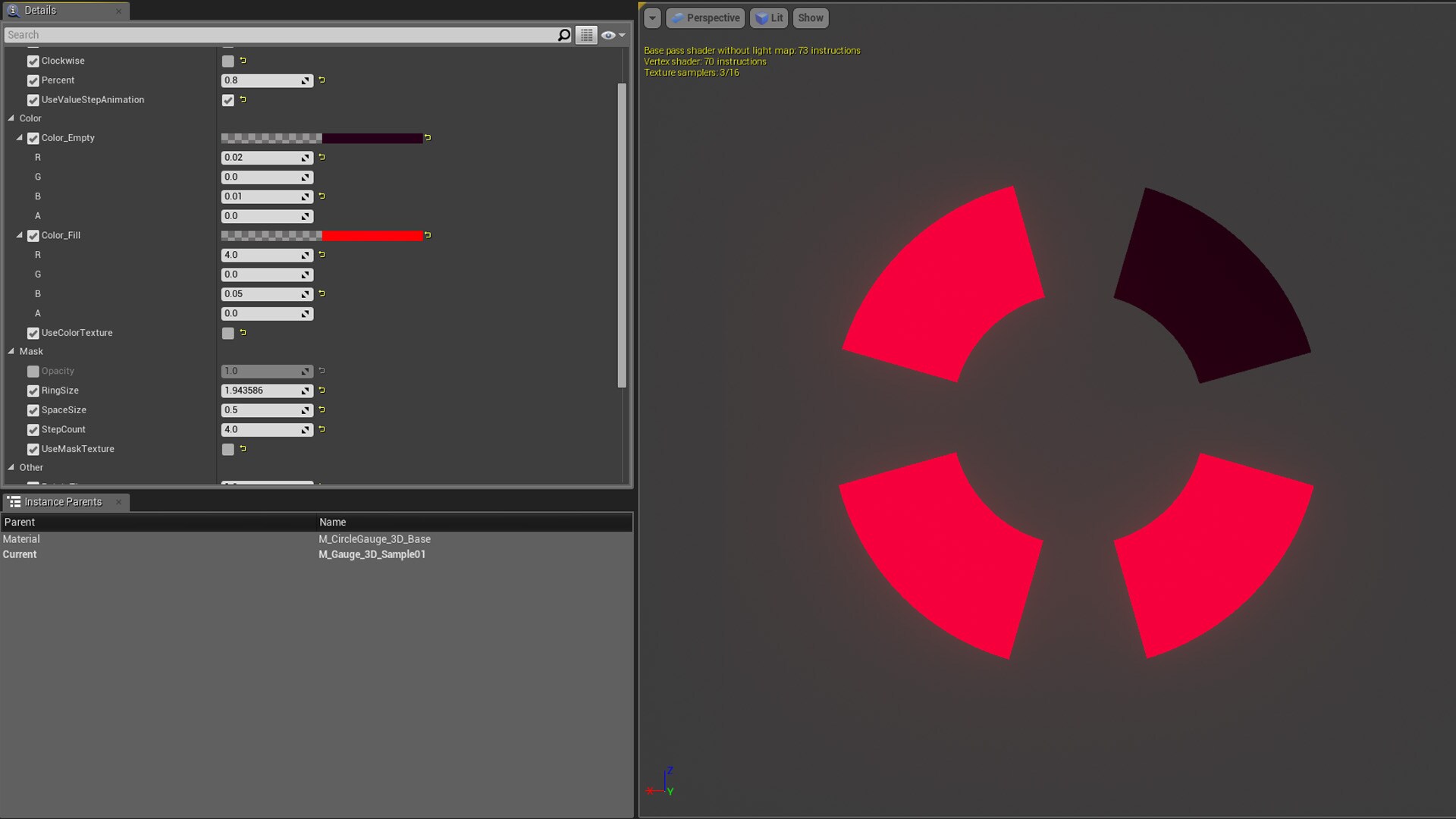 Circle Gauge Master Material in Materials - UE Marketplace