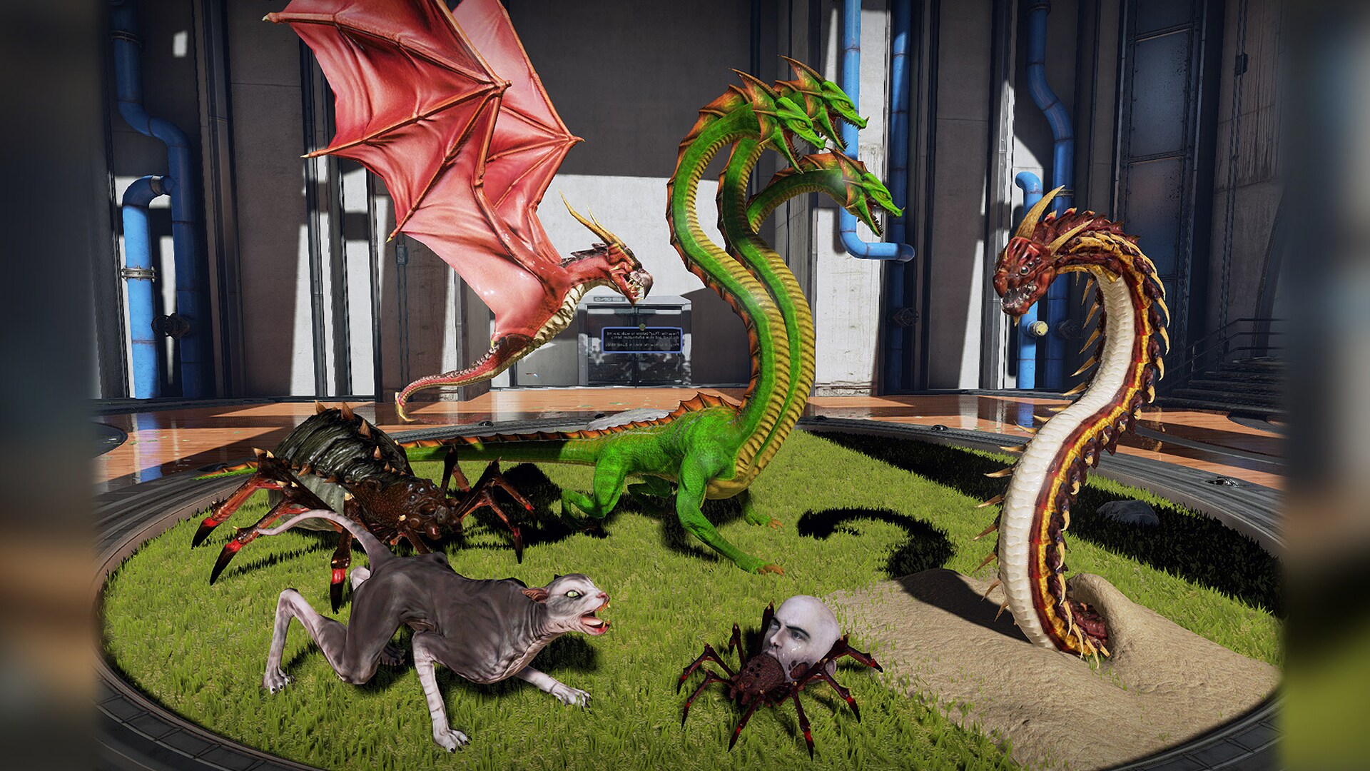 在角色创建的3dFoin Creature Pack 2 - 虚幻引擎商城