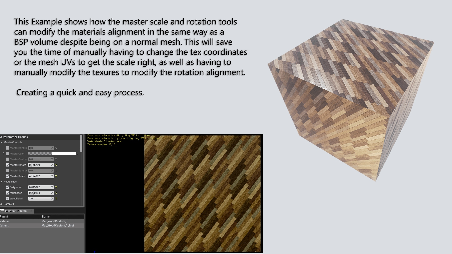 Customizable Wood Floor Pack in Materials - UE Marketplace