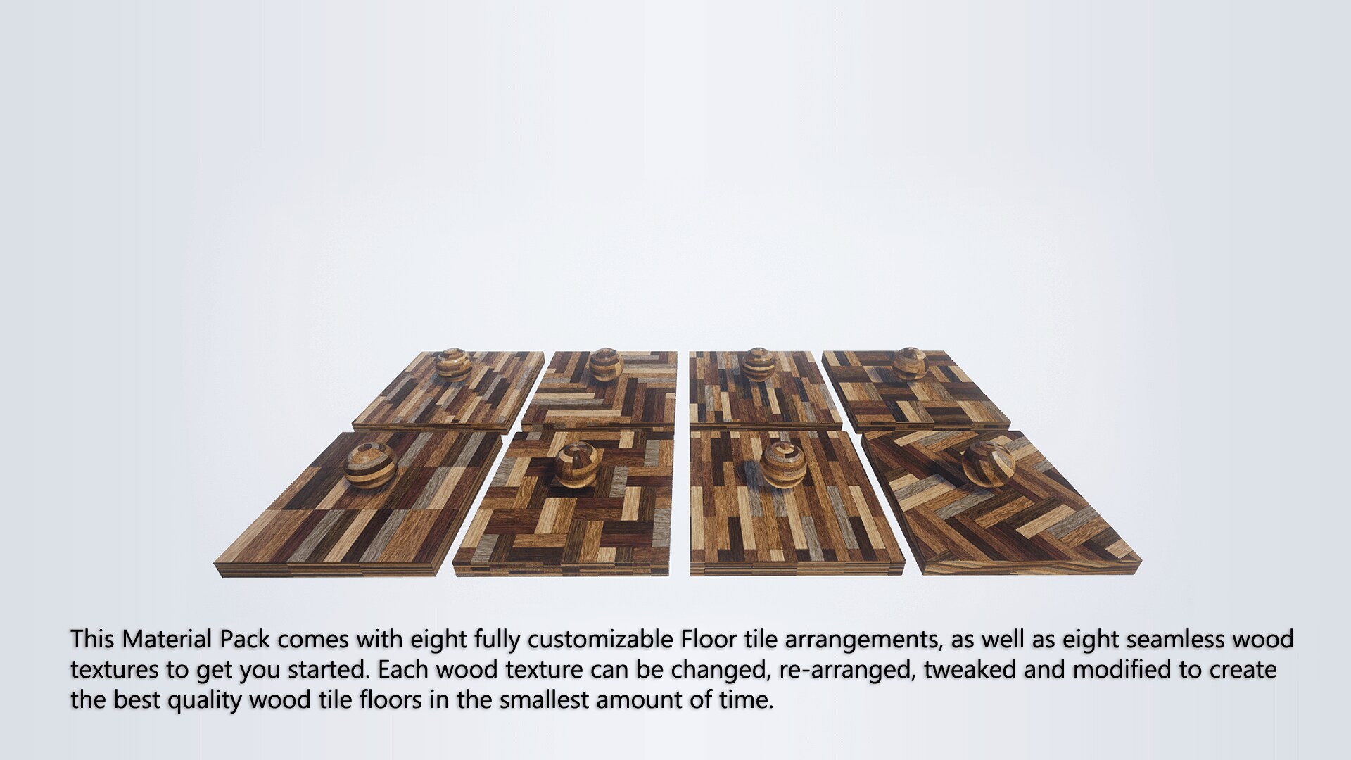 Customizable Wood Floor Pack in Materials - UE Marketplace