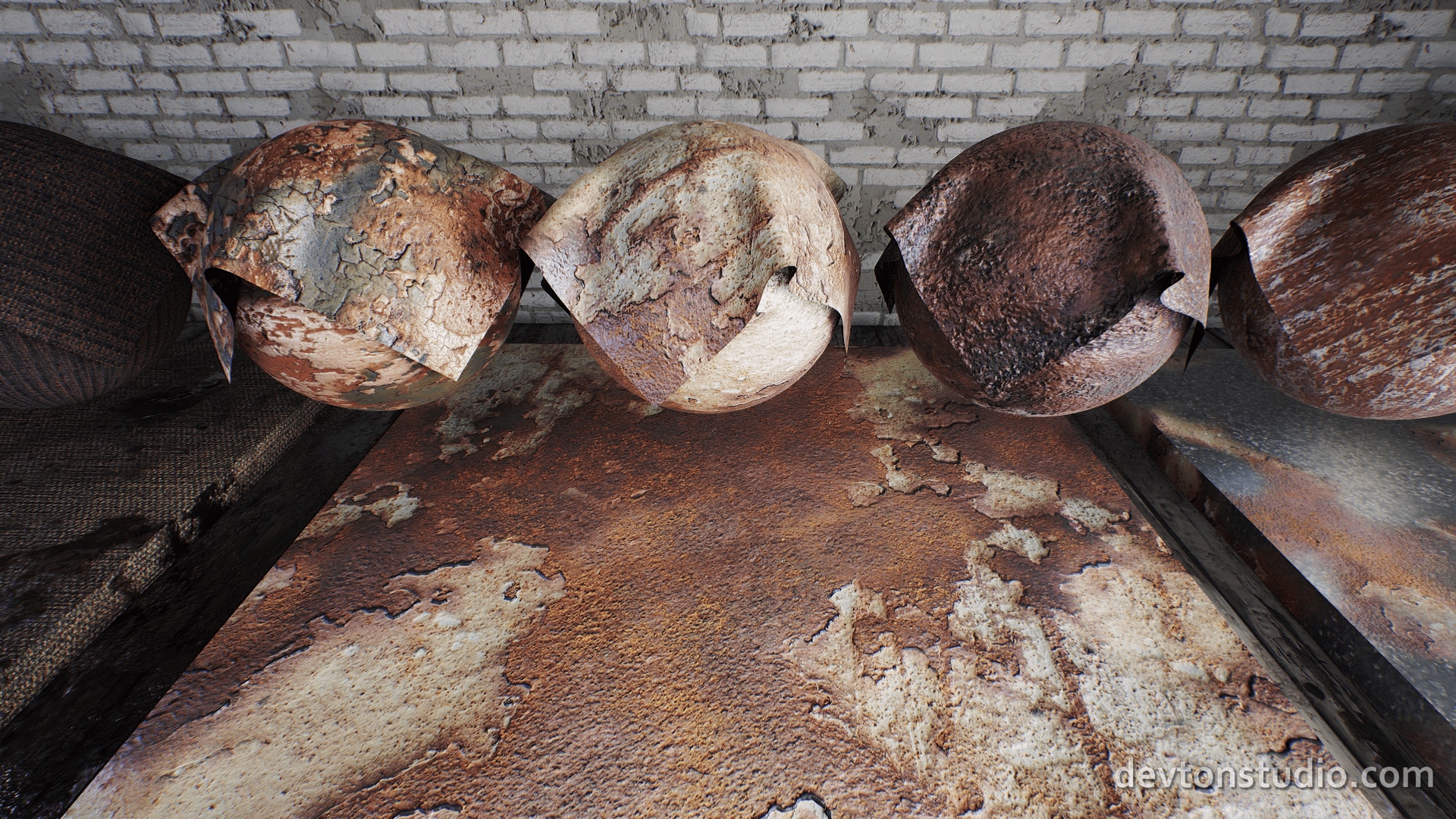 DevTon Damaged Materials Vol 1 in Materials - UE Marketplace