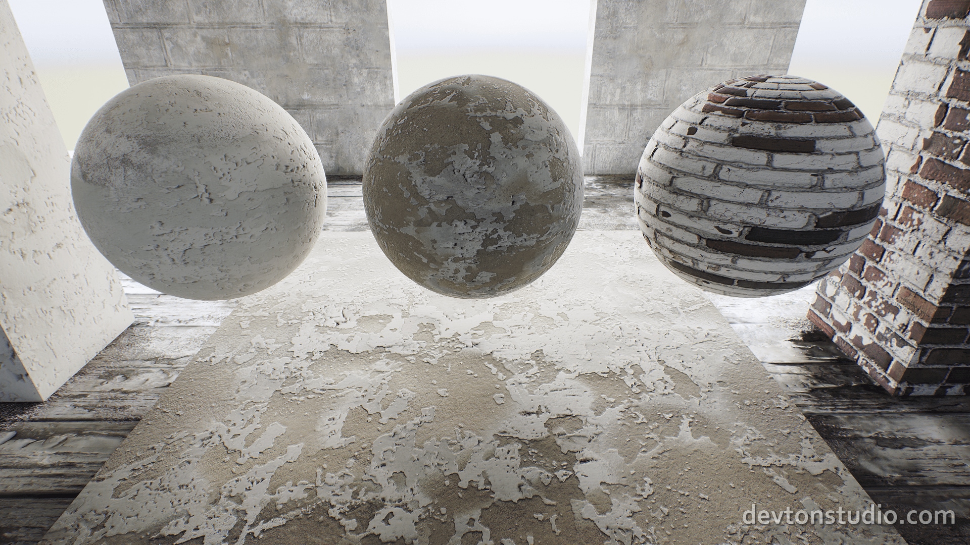 DevTon Damaged Materials Vol 1 in Materials - UE Marketplace