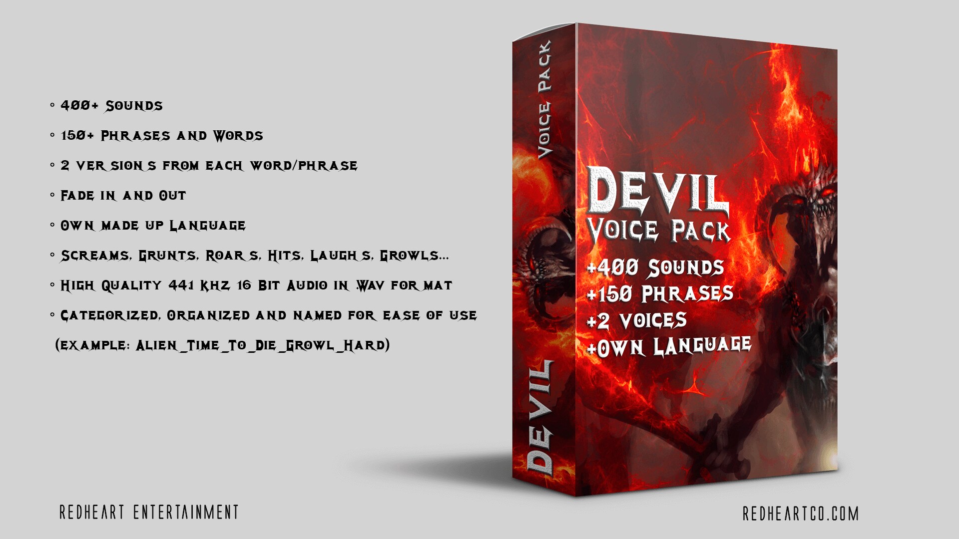 Devil Voice Pack in Sound Effects - UE Marketplace