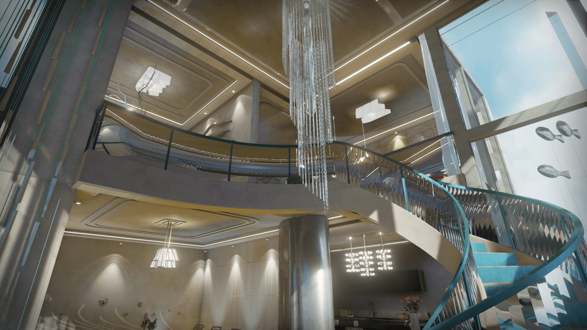 Semi Future Duplex in Architectural Visualization - UE Marketplace