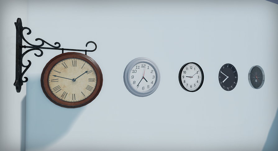 Dynamic Clocks in Architectural Visualization - UE Marketplace