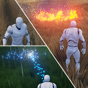 Dynamic Grass System