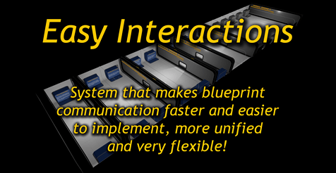 在蓝图创建的Easy Interactions - 虚幻引擎商城
