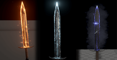 Enchantment Swords VFX in Visual Effects - UE Marketplace