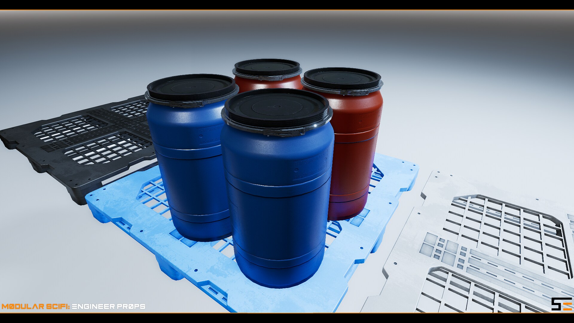 Modular SciFi Engineer Props in Props - UE Marketplace