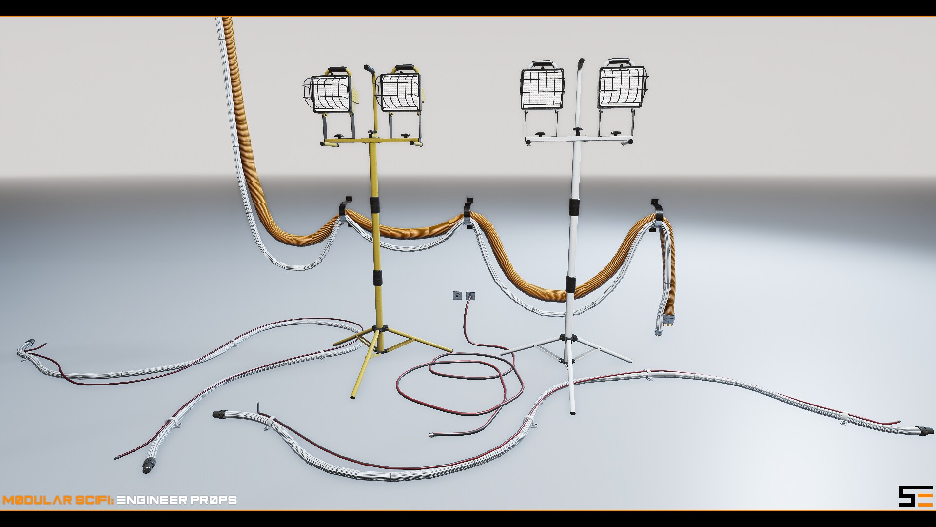 Modular SciFi Engineer Props in Props - UE Marketplace
