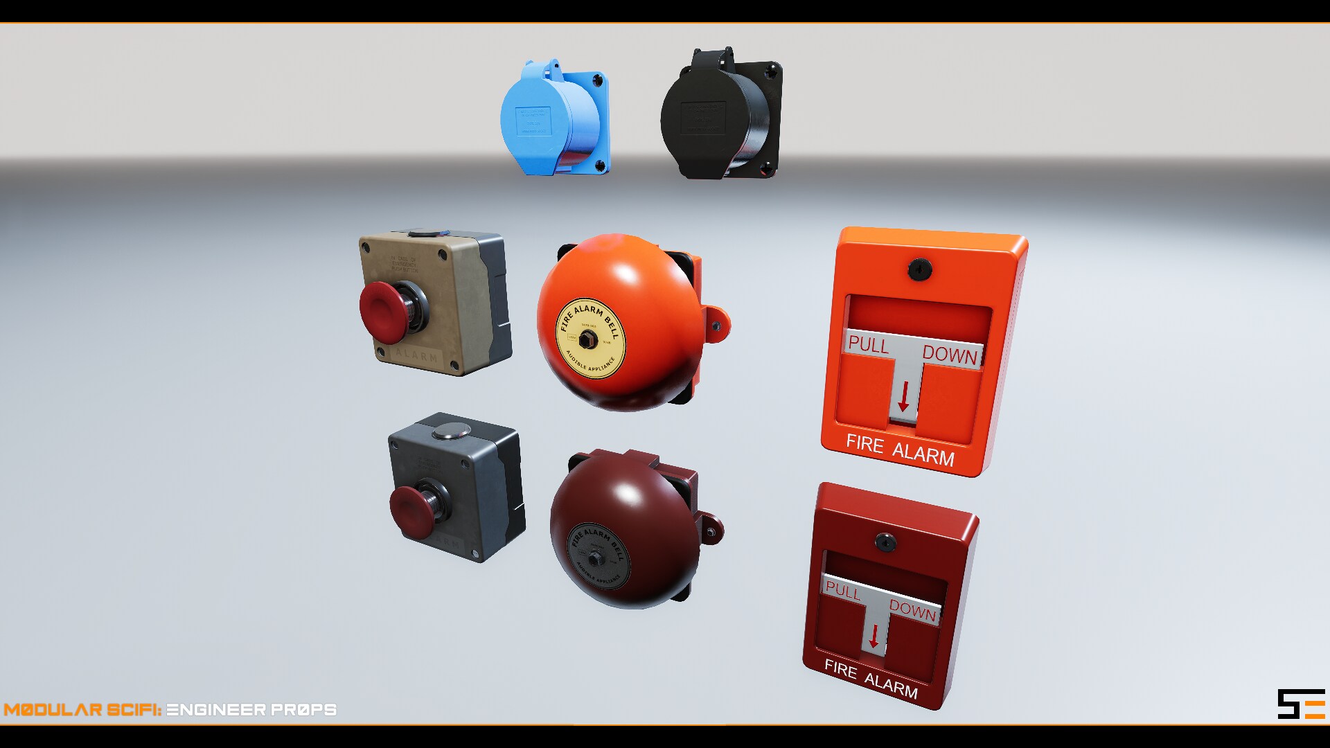 Modular SciFi Engineer Props in Props - UE Marketplace