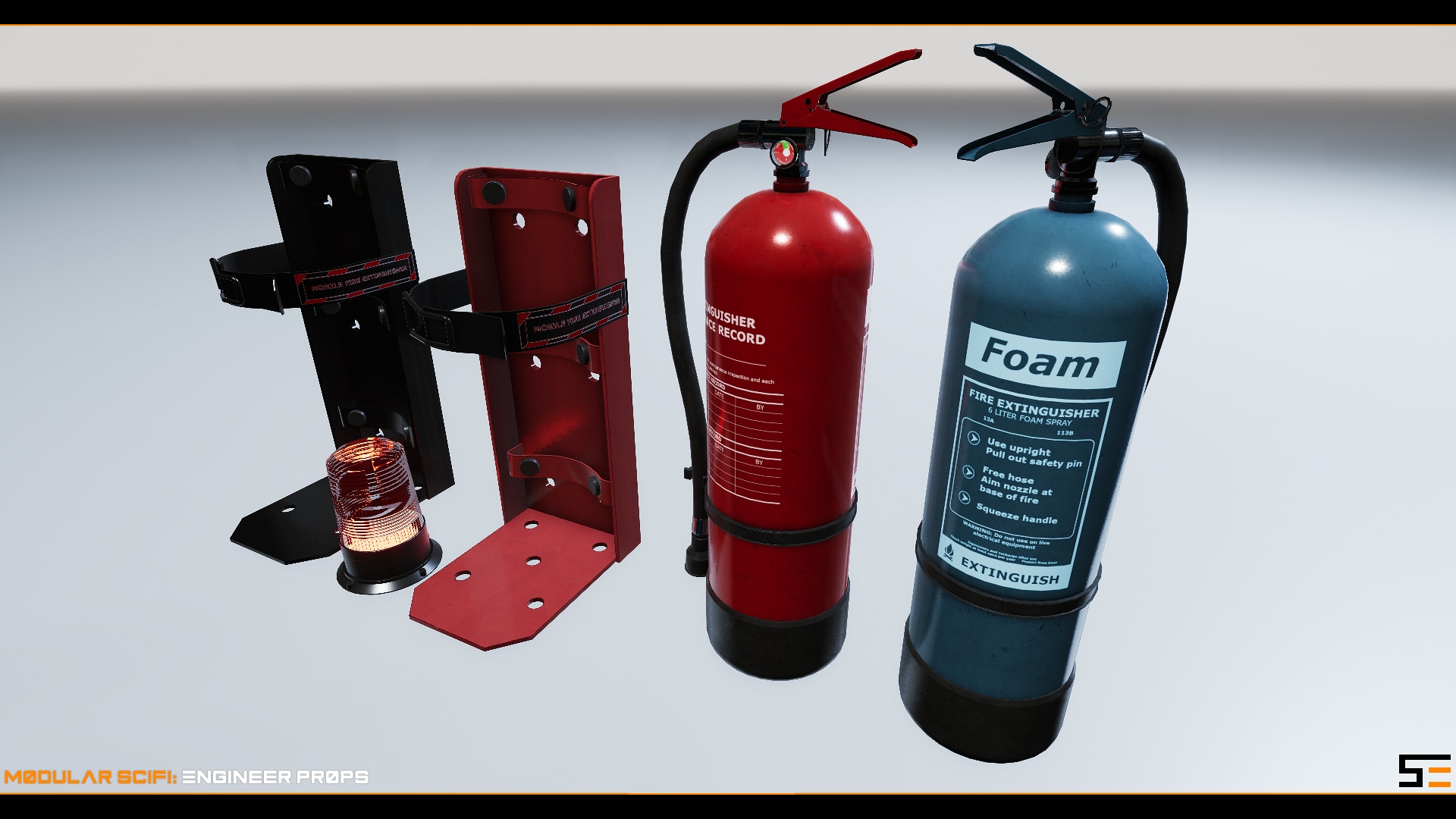 Modular SciFi Engineer Props in Props - UE Marketplace