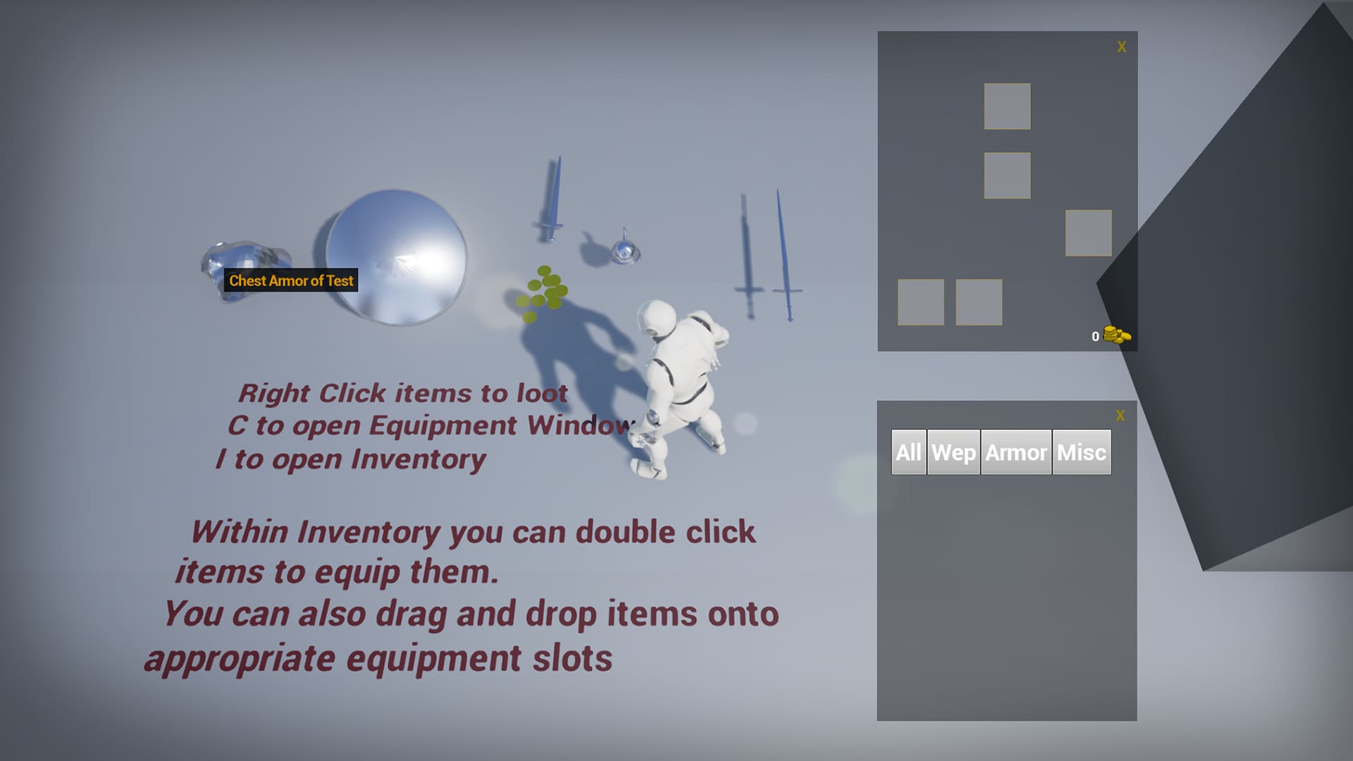 Inventory and Equipment System in Blueprints - UE Marketplace