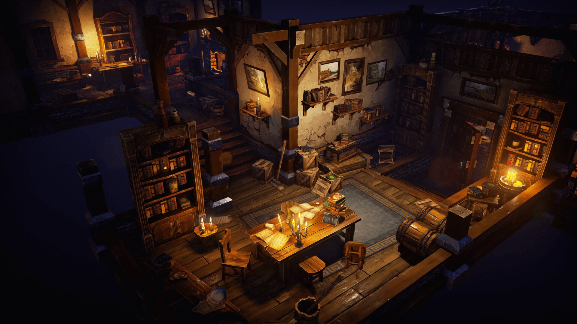 Top-down Fantasy Interior Pack in Environments - UE Marketplace