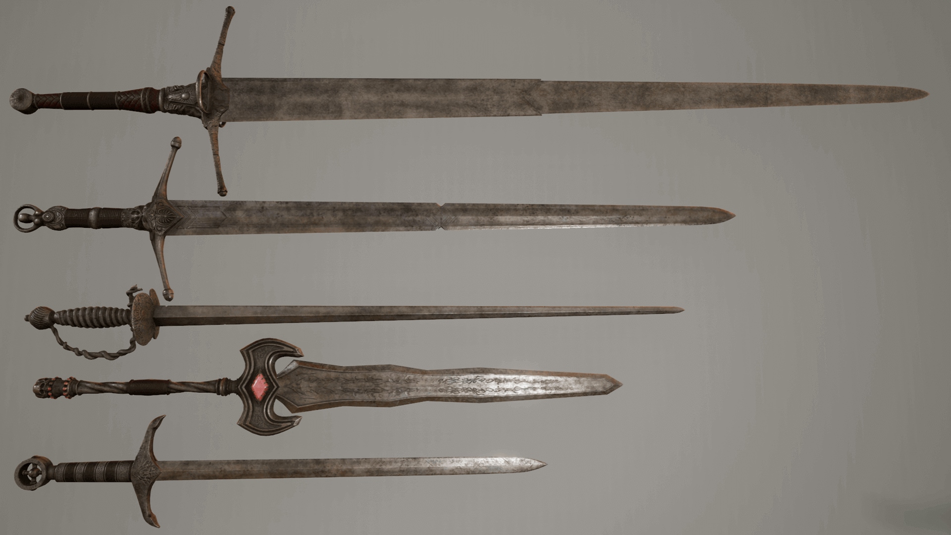 Fantasy War Swords in Weapons - UE Marketplace