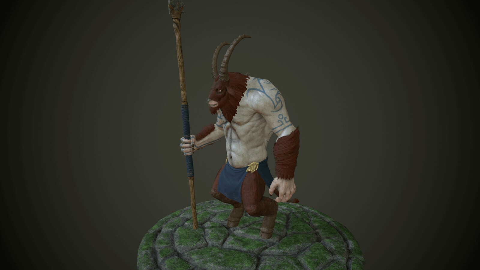 Faun Warrior in Characters - UE Marketplace