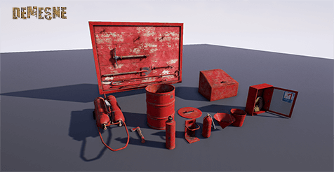 Fire Fighting in Props - UE Marketplace