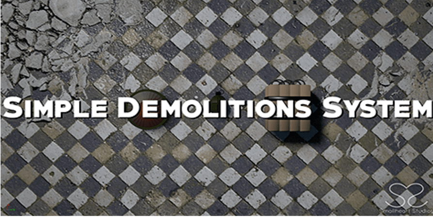 Simple Demolitions System in Blueprints - UE Marketplace