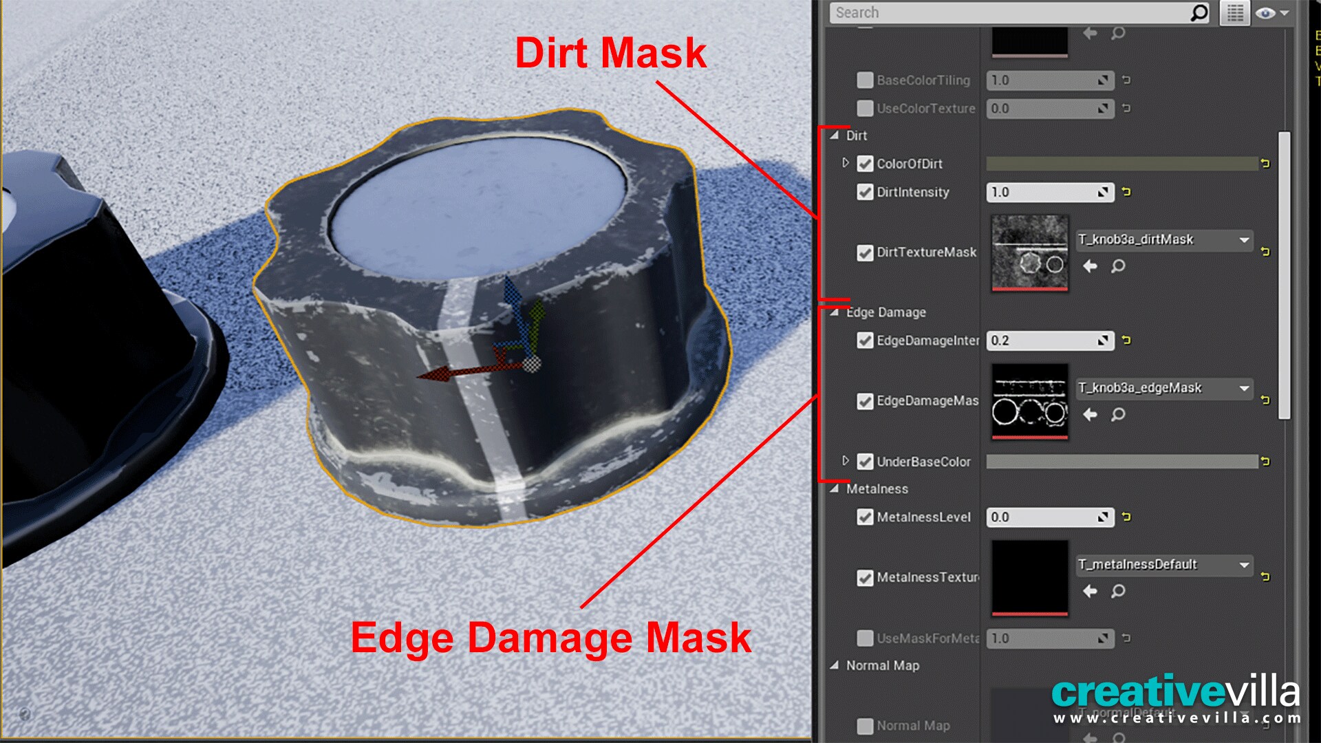 Fifty Knobs and Dials in Props - UE Marketplace