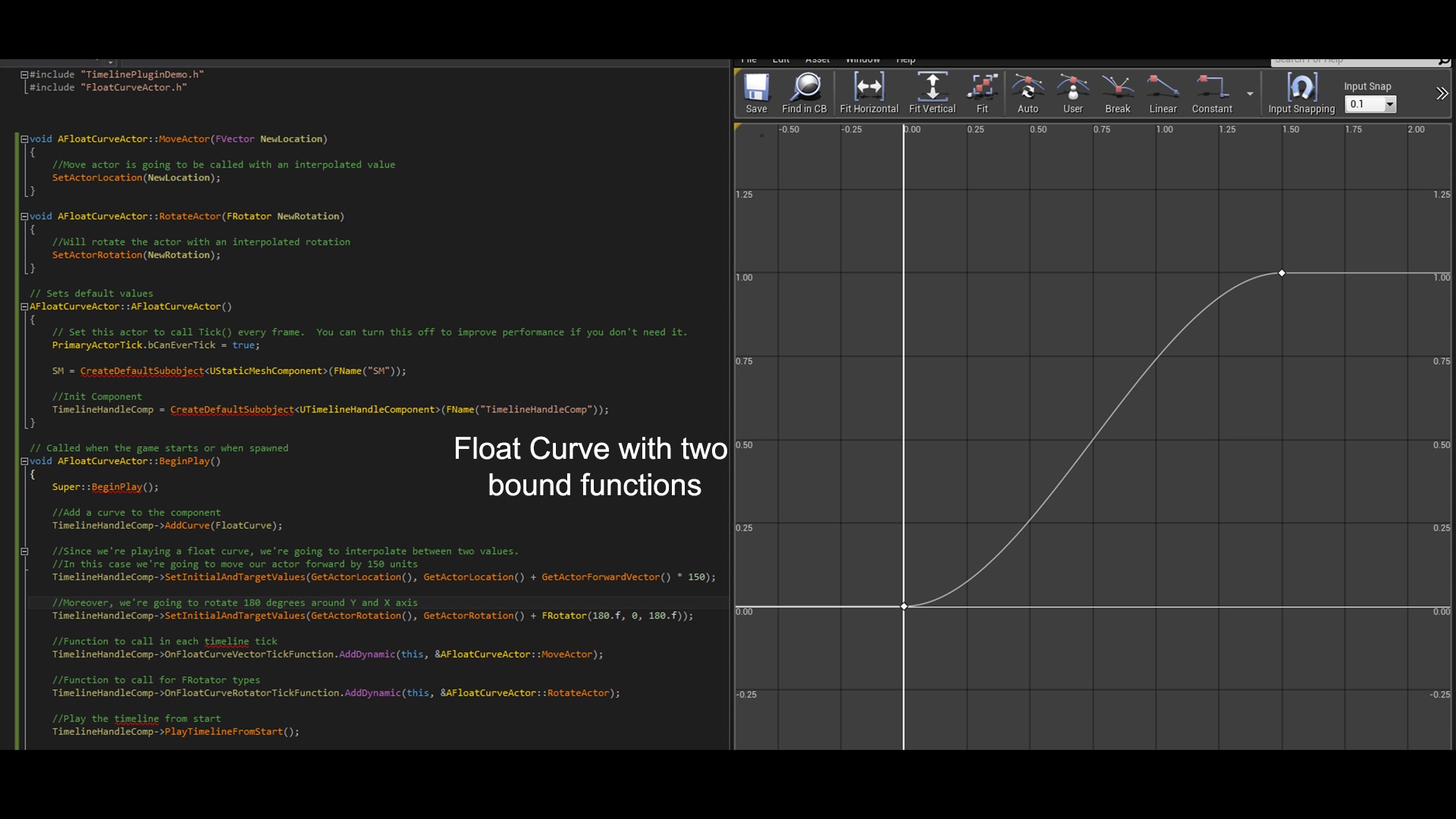 Code Timelines in Code Plugins - UE Marketplace
