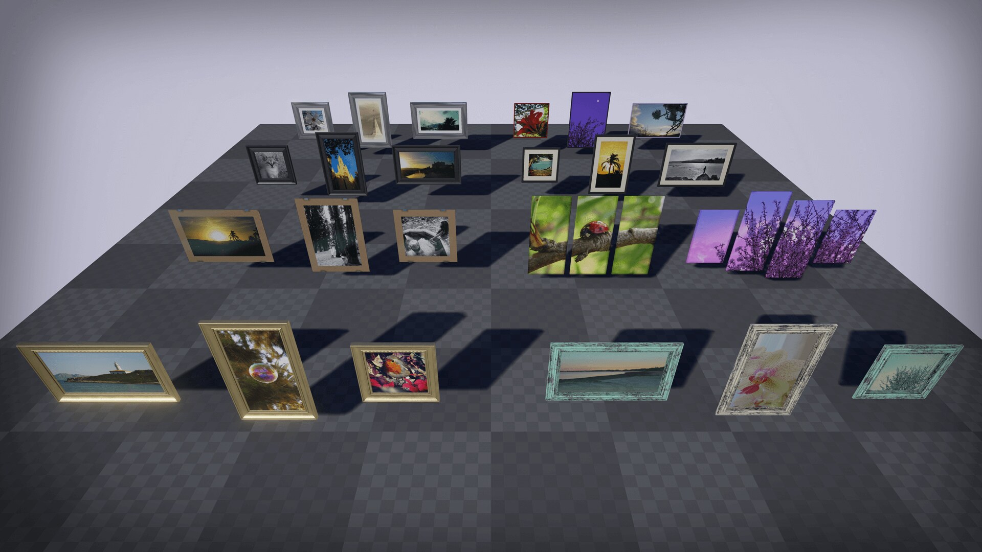 Configurable Frames and Photos Set in Props - UE Marketplace